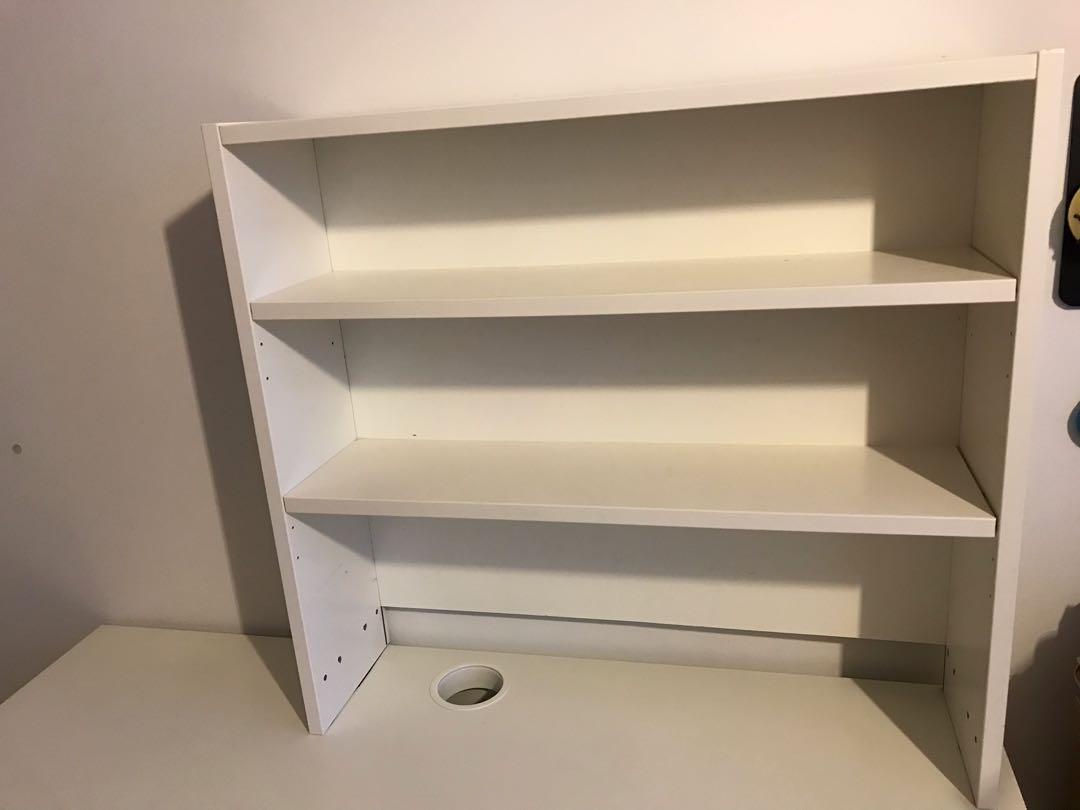 IKEA Micke desk with shelf, Furniture & Home Living, Furniture, Other ...