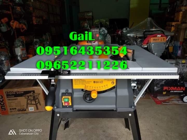 INGCO 1500W Table Saw, Commercial & Industrial, Construction Tools ...