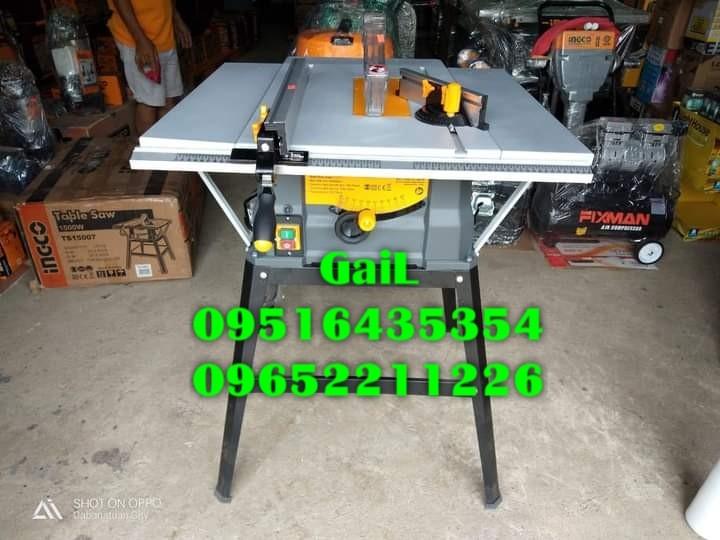 INGCO 1500W Table Saw, Commercial & Industrial, Construction Tools ...