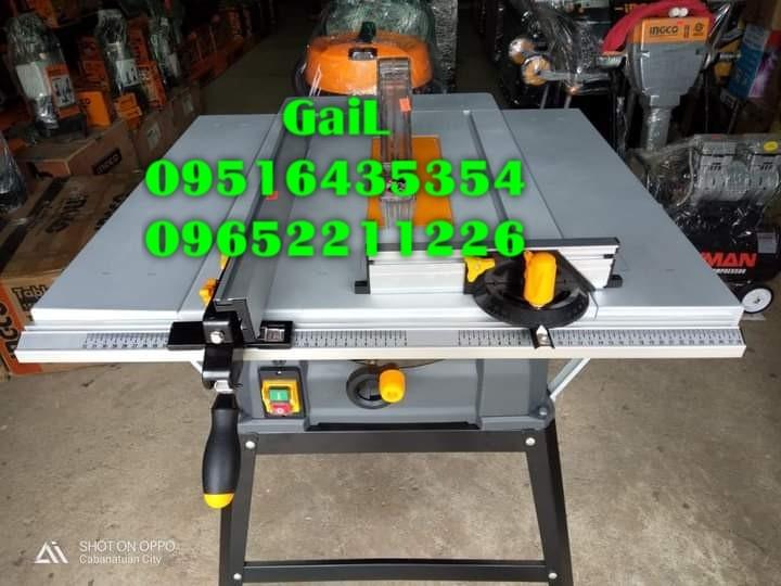 INGCO 1500W Table Saw, Commercial & Industrial, Construction Tools ...