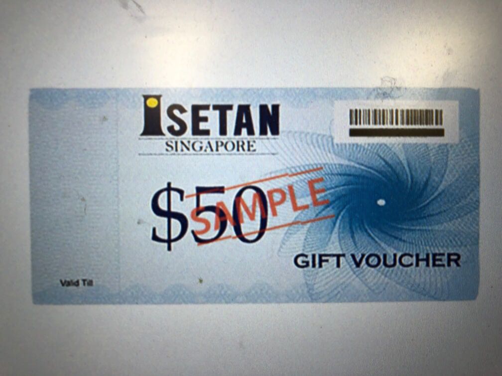 Isetan voucher, Tickets & Vouchers, Vouchers on Carousell