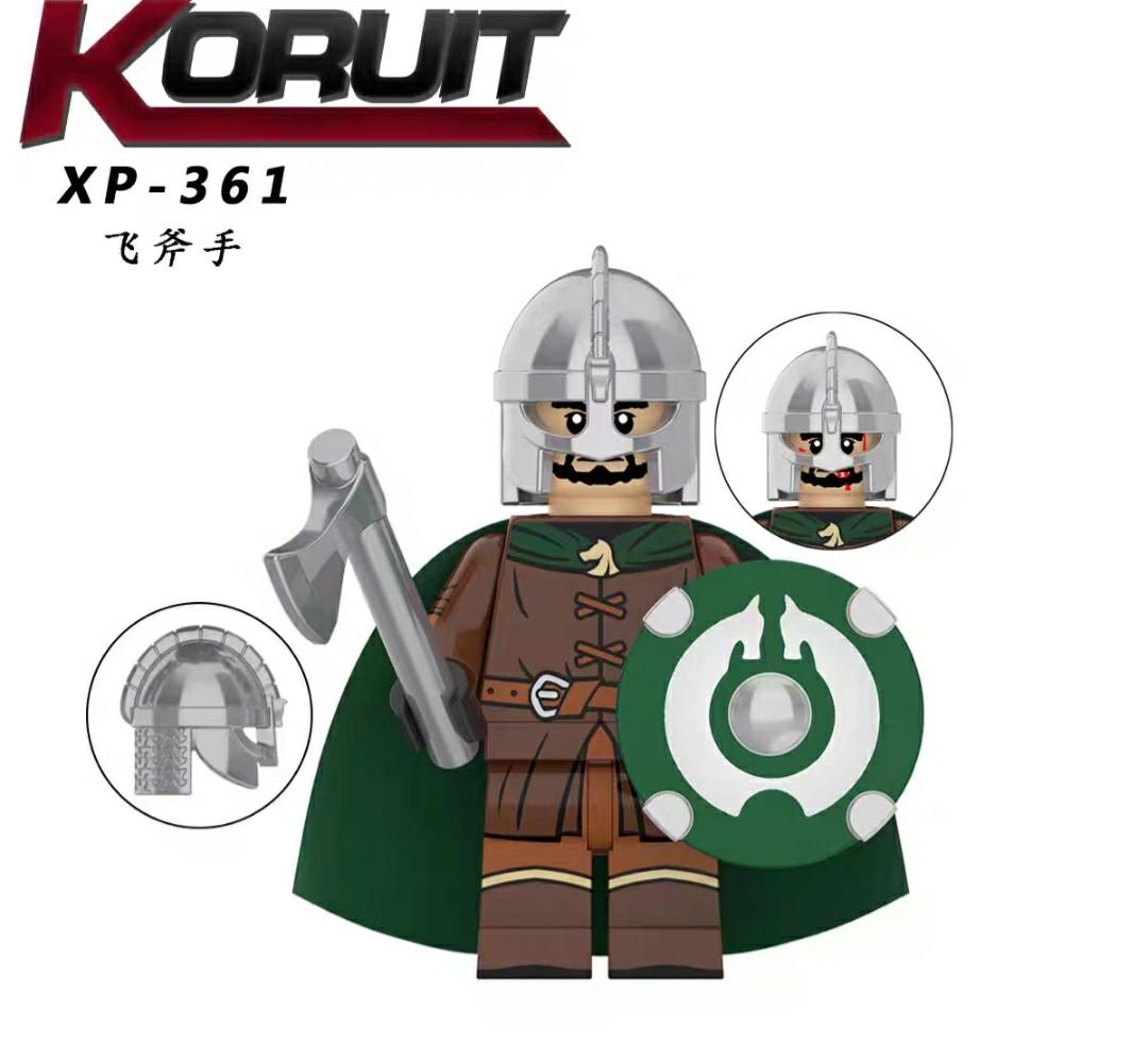 Koruit 1046 XP 355-362 Lord of the Rings Rohan Warriors Minifigures ...