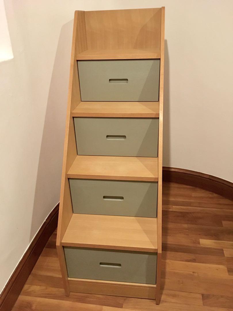 Ladder Storage Cabinet, Furniture & Home Living, Furniture, Shelves ...