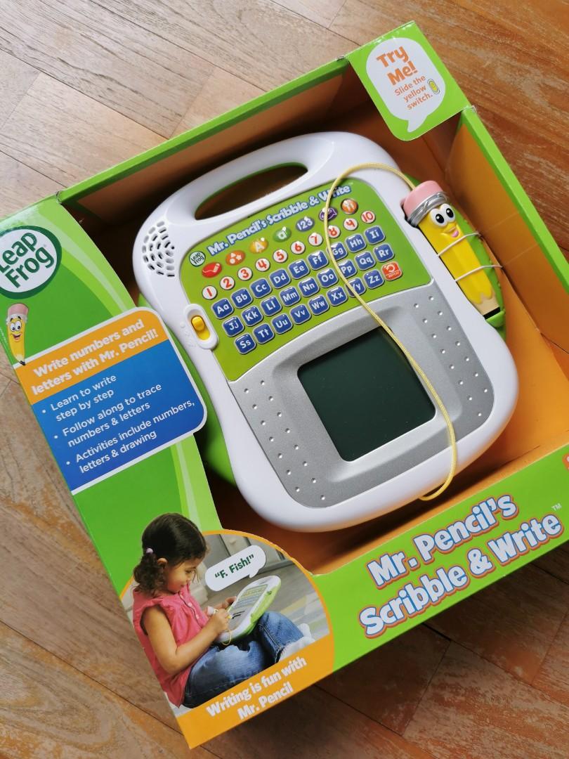 Leapfrog Mr Pencil Scribble and Write, Hobbies & Toys, Toys & Games on ...
