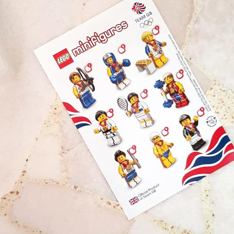 Lego 8909 Minifigures Team GB - 9 Minifigures (Limited Edition ...