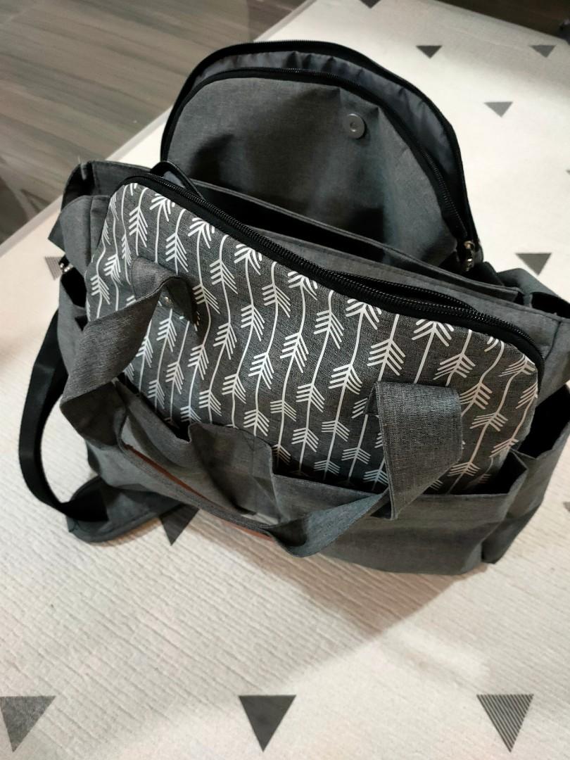 Leke Baby Diaper Tote Bag, Babies & Kids, Babies & Kids Fashion on ...