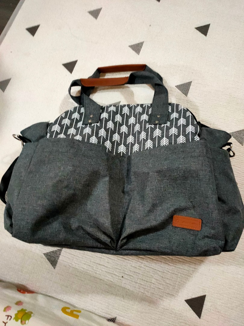 Leke Baby Diaper Tote Bag, Babies & Kids, Babies & Kids Fashion on ...