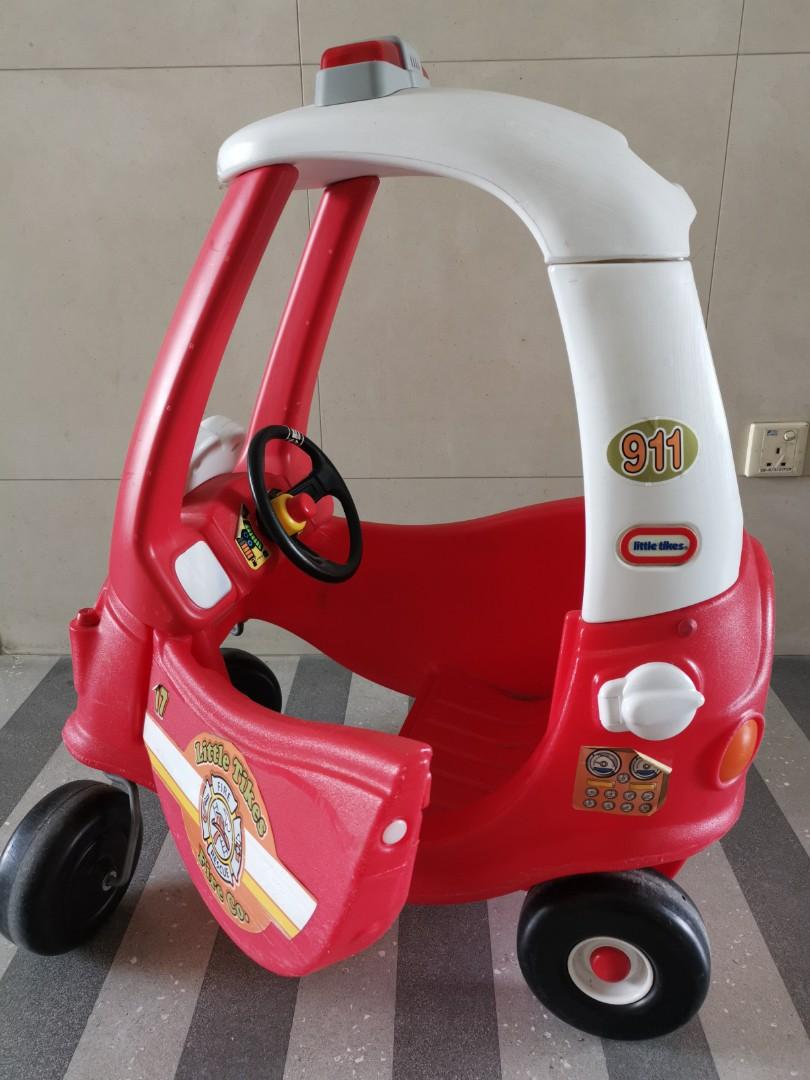 Little Tikes Fire Engine Truck Coupe, Babies & Kids, Infant Playtime on ...