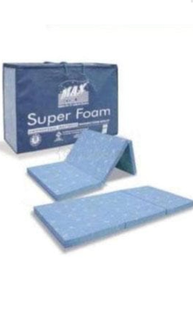 Max Coil Super Foam Orthopedic Foldable Mattress - Super Single ...