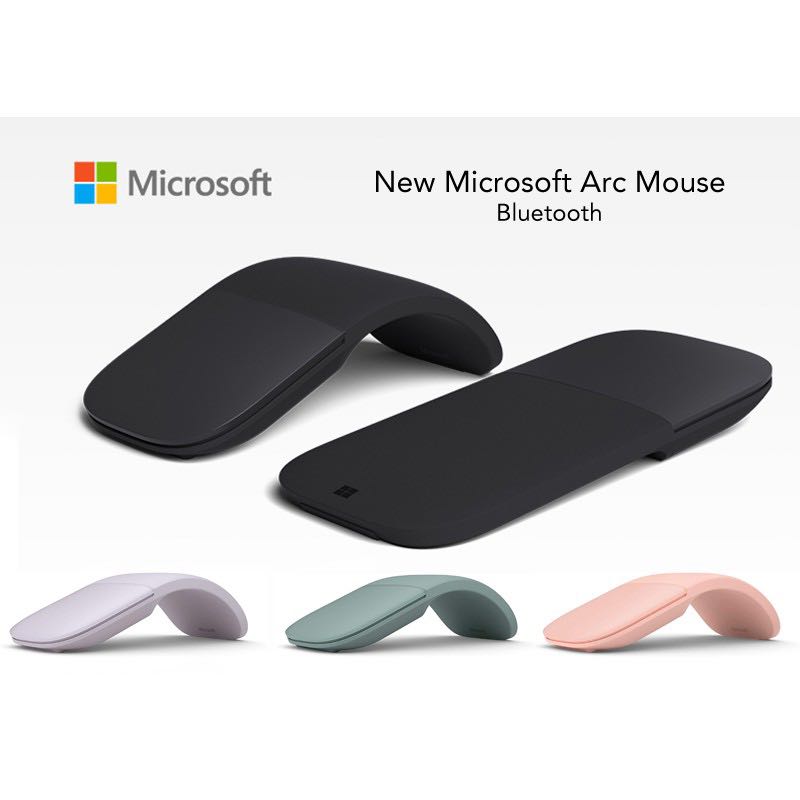 Microsoft Arc Mouse (Soft Pink), Computers & Tech, Parts & Accessories ...