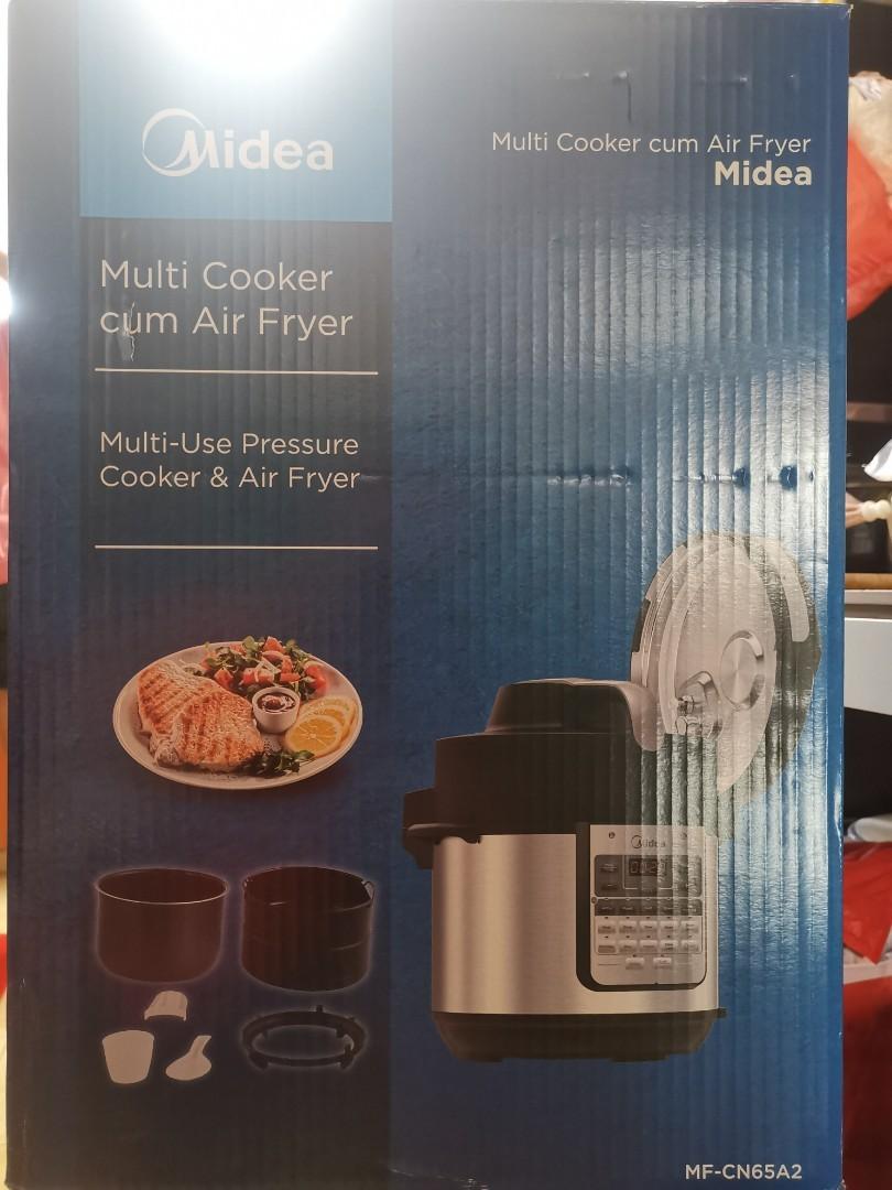 Midea 2 in 1 Pressure Cooker + Air Fryer, Furniture & Home Living ...