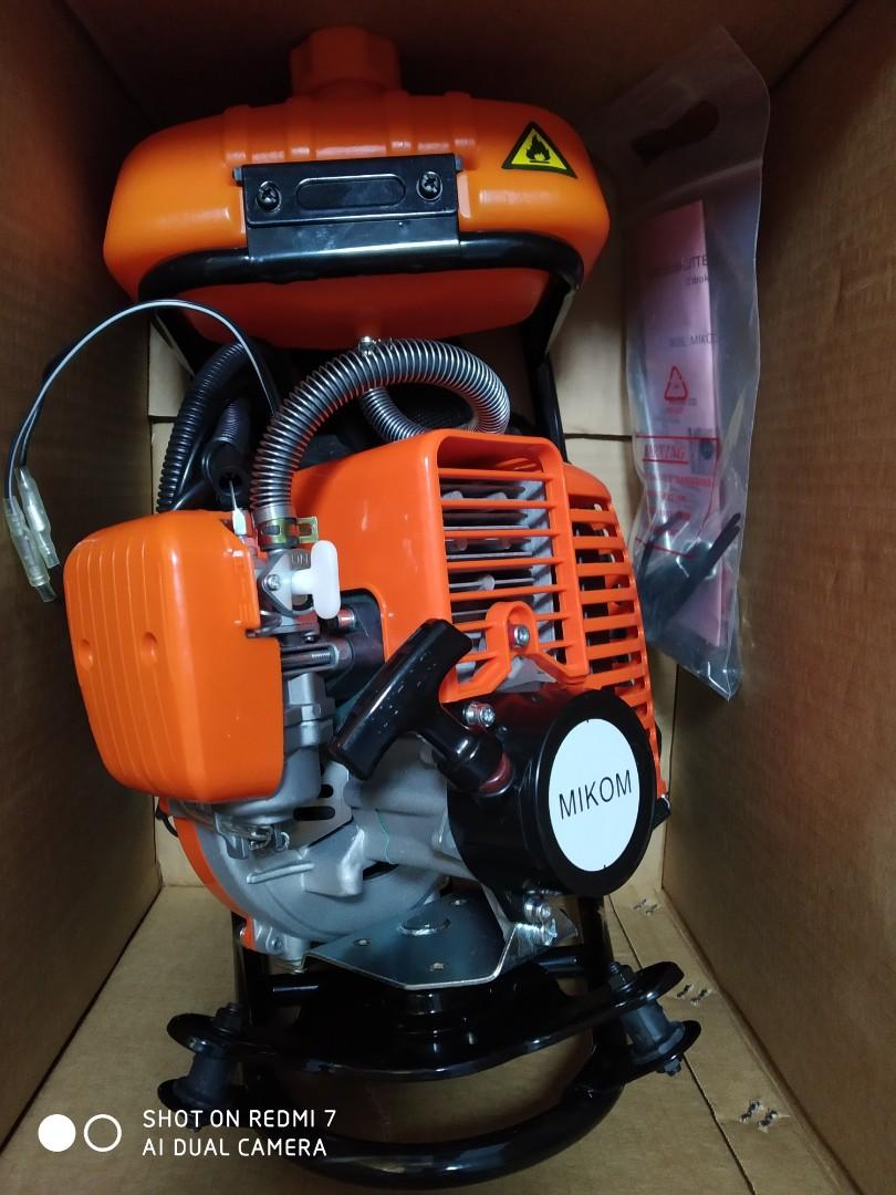 Mikom back pack grass cutter(Petrol Engine), Furniture & Home Living ...