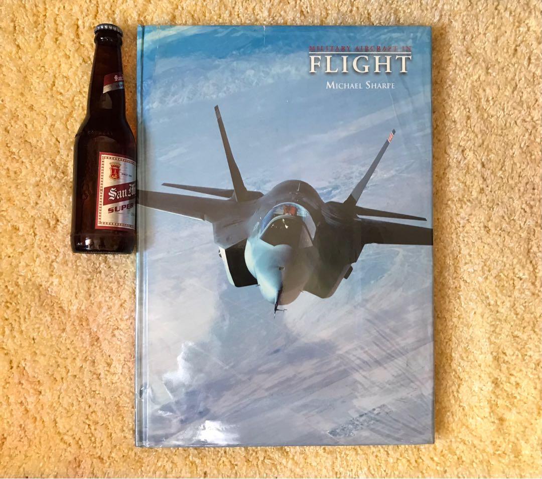 Military Aircraft In Flight - Big book-format, Hobbies & Toys, Books ...