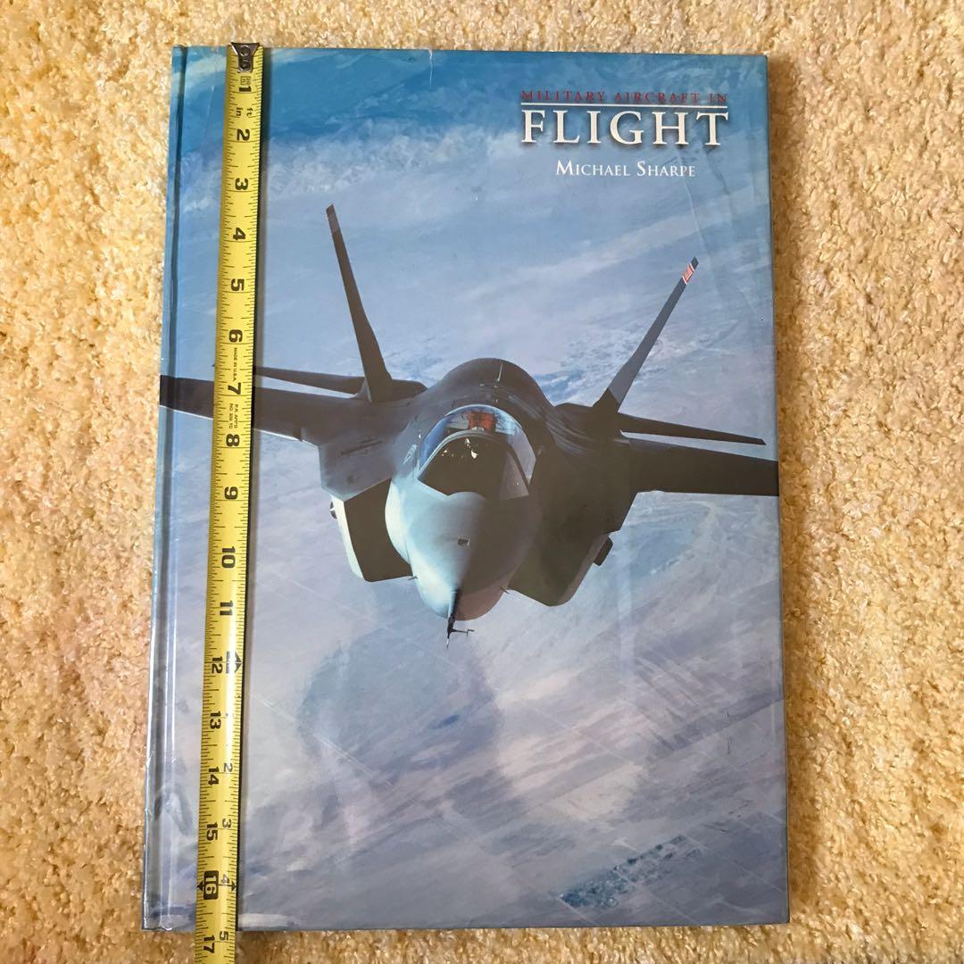 Military Aircraft In Flight - Big book-format, Hobbies & Toys, Books ...