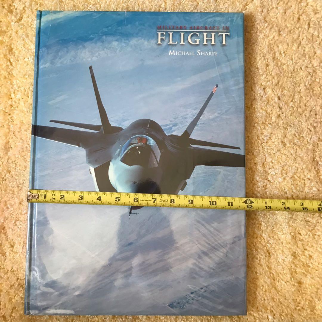 Military Aircraft In Flight - Big book-format, Hobbies & Toys, Books ...