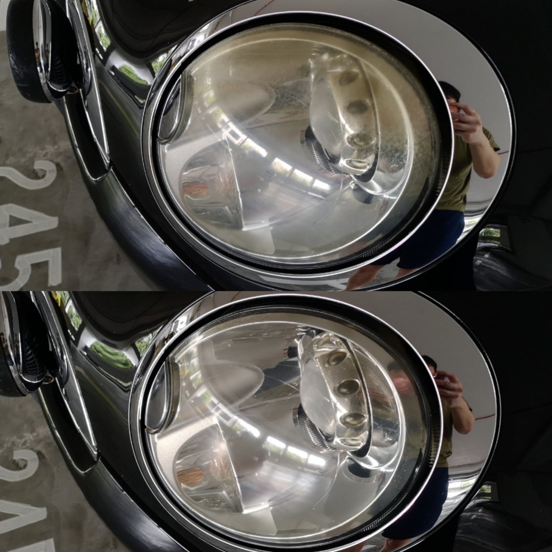 Mini Cooper S R53 R55 R56 R57 R58 R59JCW GP Headlight Restoration ...