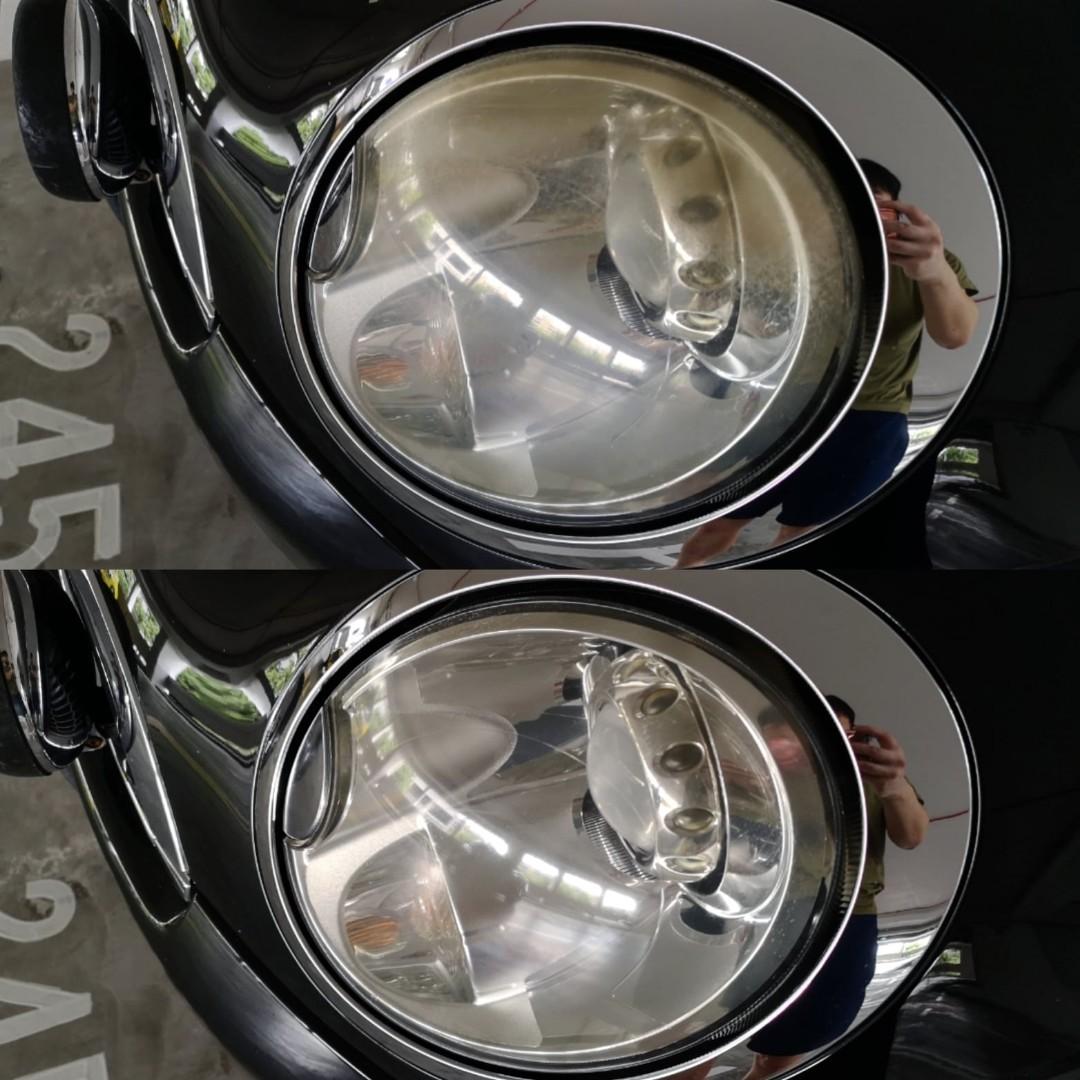 Mini Cooper S R53 R55 R56 R57 R58 R59JCW GP Headlight Restoration ...