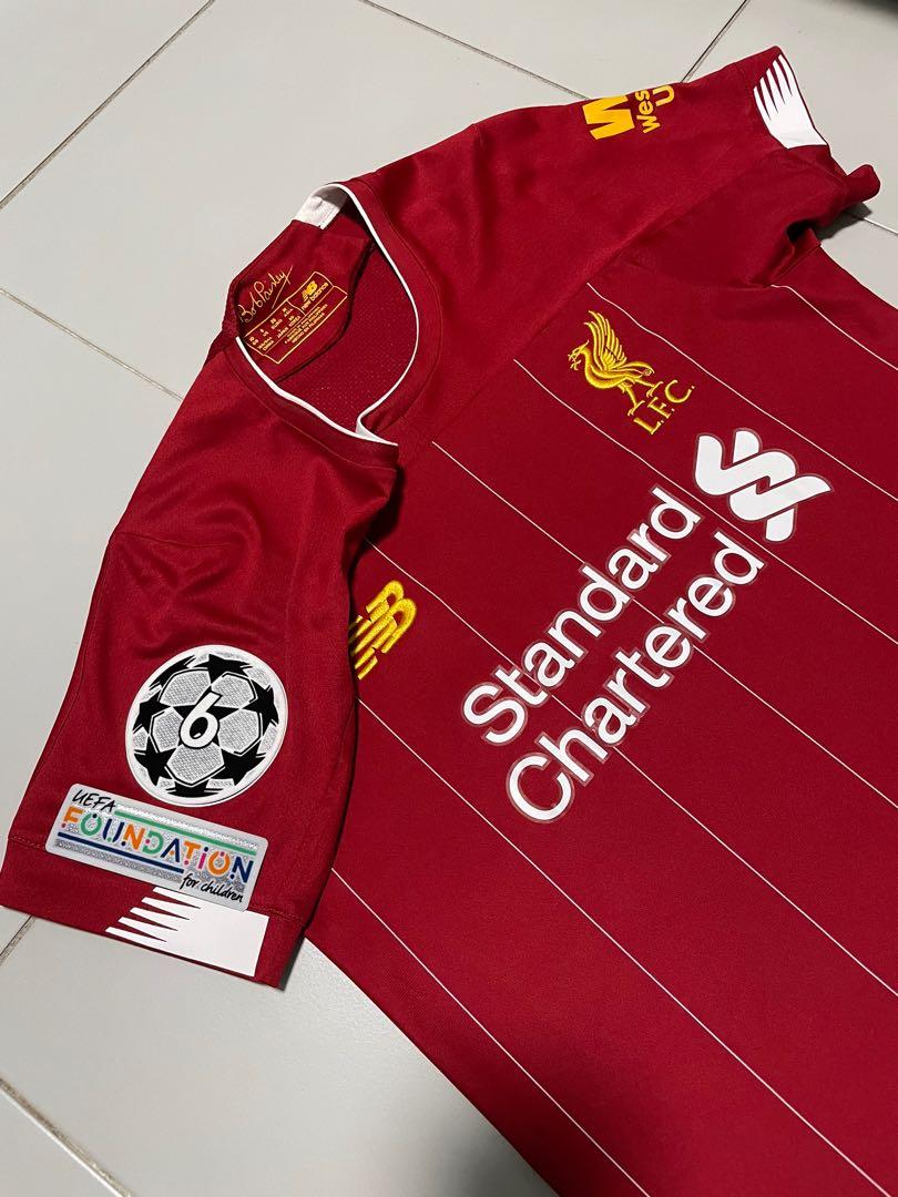 Liverpool New UEFA Champions League Patch, Everything Else on Carousell