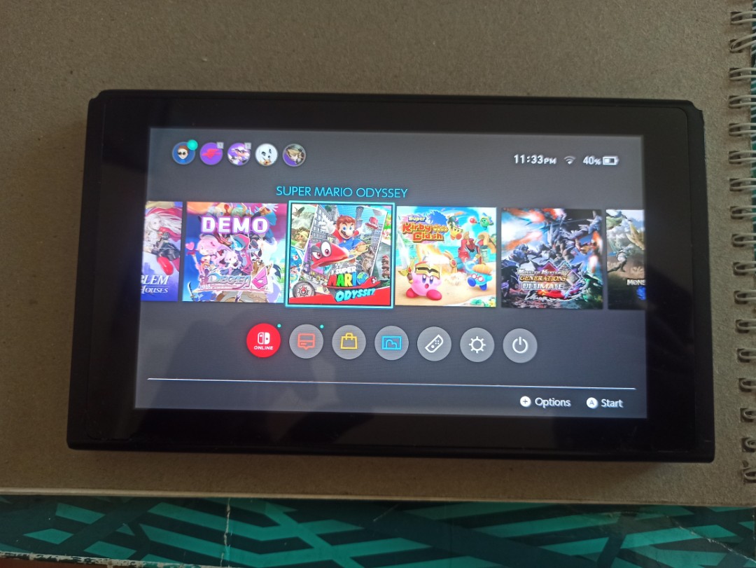 (FREE GAMES: SUPER MARIO ODYSSEY and MINECRAFT) Nintendo Switch V1 ...
