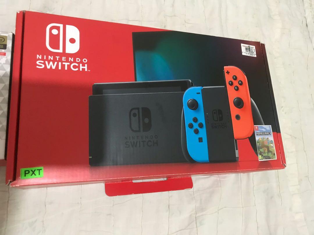 nintendo switch v2 package, Video Gaming, Video Game Consoles, Nintendo ...