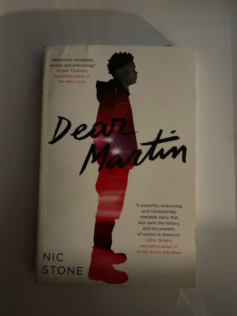 Dear Martin by Nic Stone, Hobbies & Toys, Books & Magazines, Fiction ...