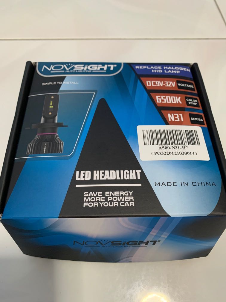 NOVSIGHT H7 LED HEADLIGHT, Car Accessories, Electronics & Lights on ...