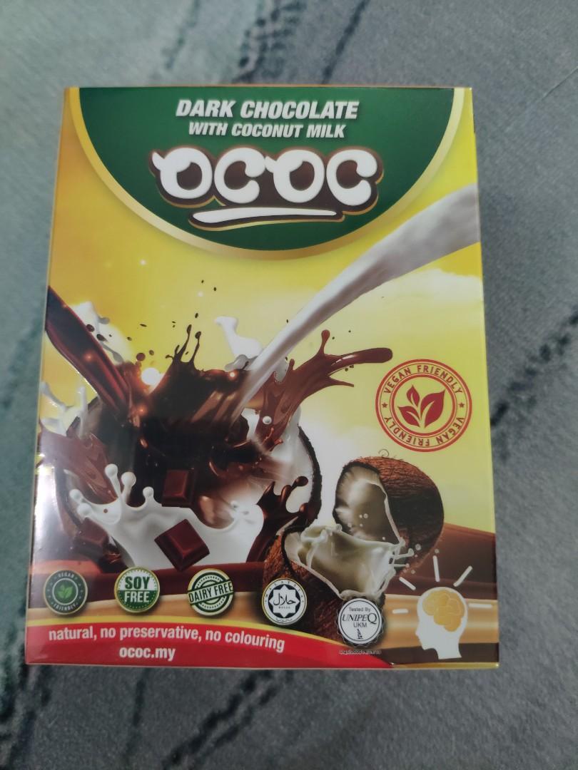 OCOC Dark Chocolate Vegan Ready Stock, Food & Drinks, Beverages on ...