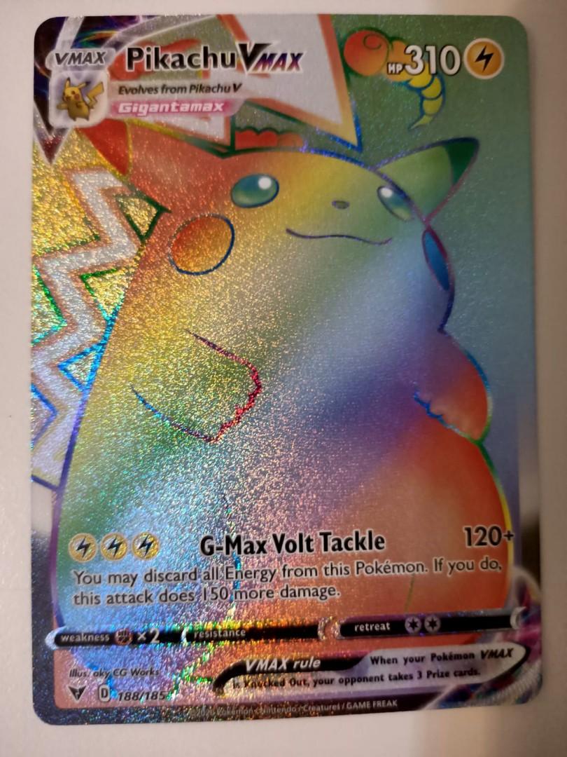 Pikachu Vmax Hyper Rare Vivid Voltage, Hobbies & Toys, Toys & Games on ...
