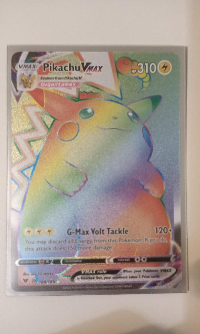Pikachu Vmax Hyper Rare Vivid Voltage, Hobbies & Toys, Toys & Games on ...