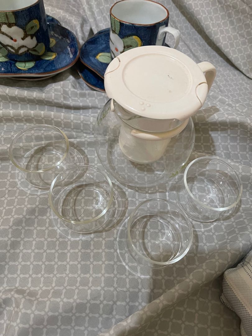 Pyrex Tea set, Furniture & Home Living, Kitchenware & Tableware, Coffee ...