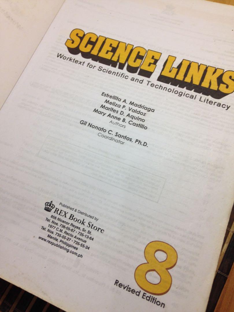 REX Grade 8 Books (Science Links & E-Math), Hobbies & Toys, Books ...
