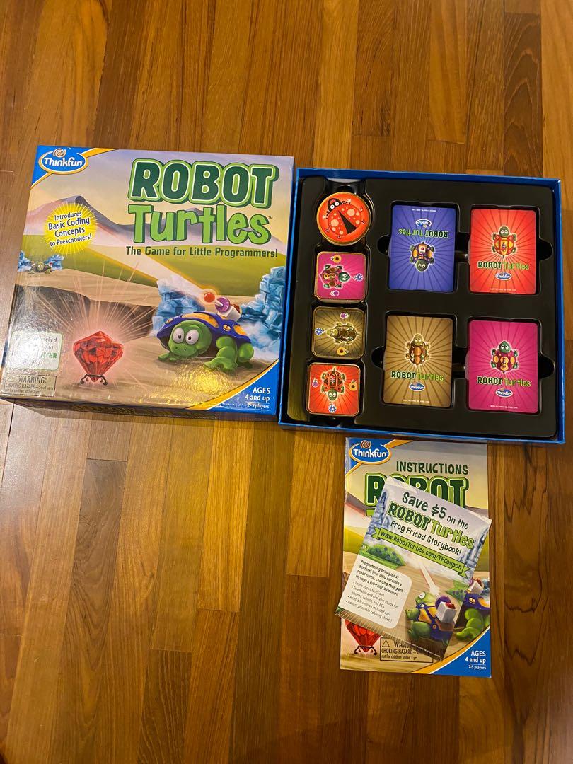 Robot turtle board game, Hobbies & Toys, Toys & Games on Carousell