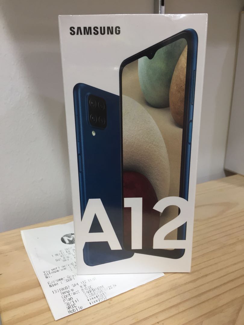 SAMSUNG A12 BLUE, Mobile Phones & Gadgets, Mobile Phones, Android ...