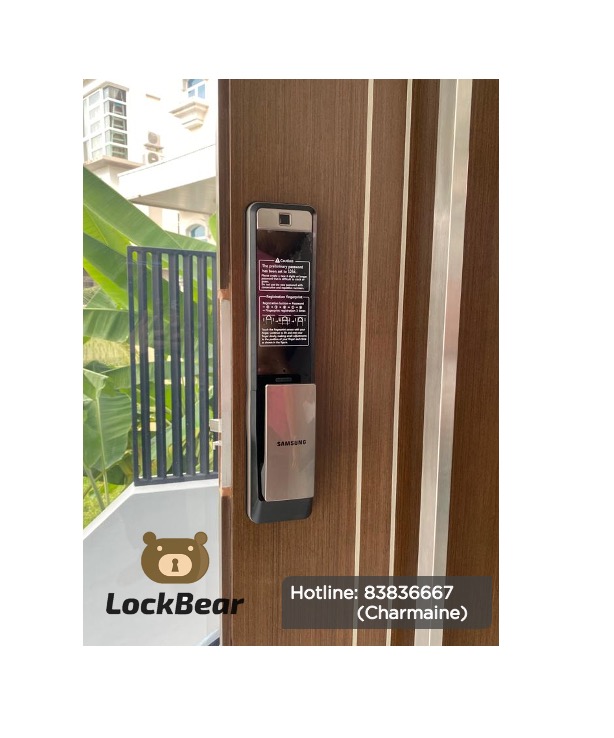 Samsung SHP-DP609 Digital Door Lock| 5 IN 1 | Passcode, RFID Card/Tag ...