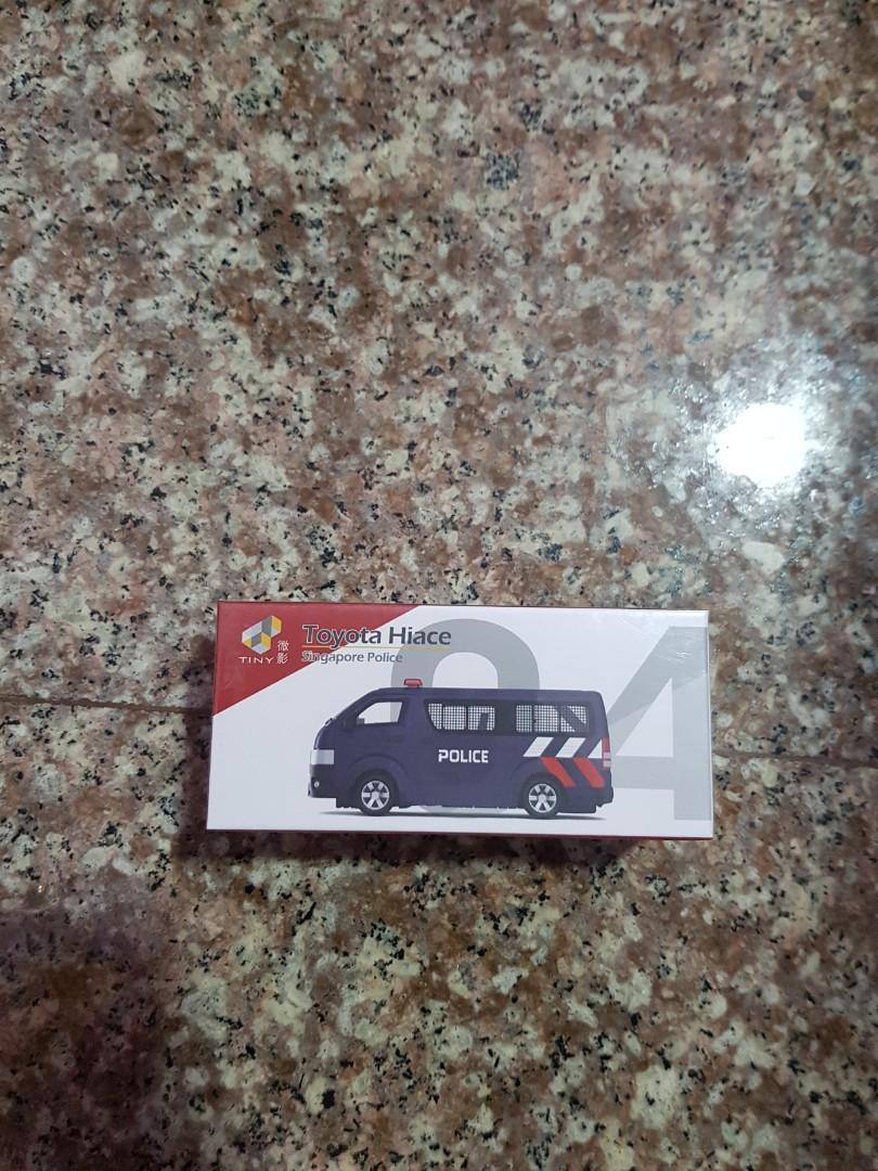 Singapore Police Hiace Van, Hobbies & Toys, Toys & Games on Carousell