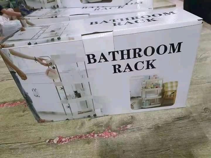 Sliding Trolley Rack, Furniture & Home Living, Furniture, Shelves ...