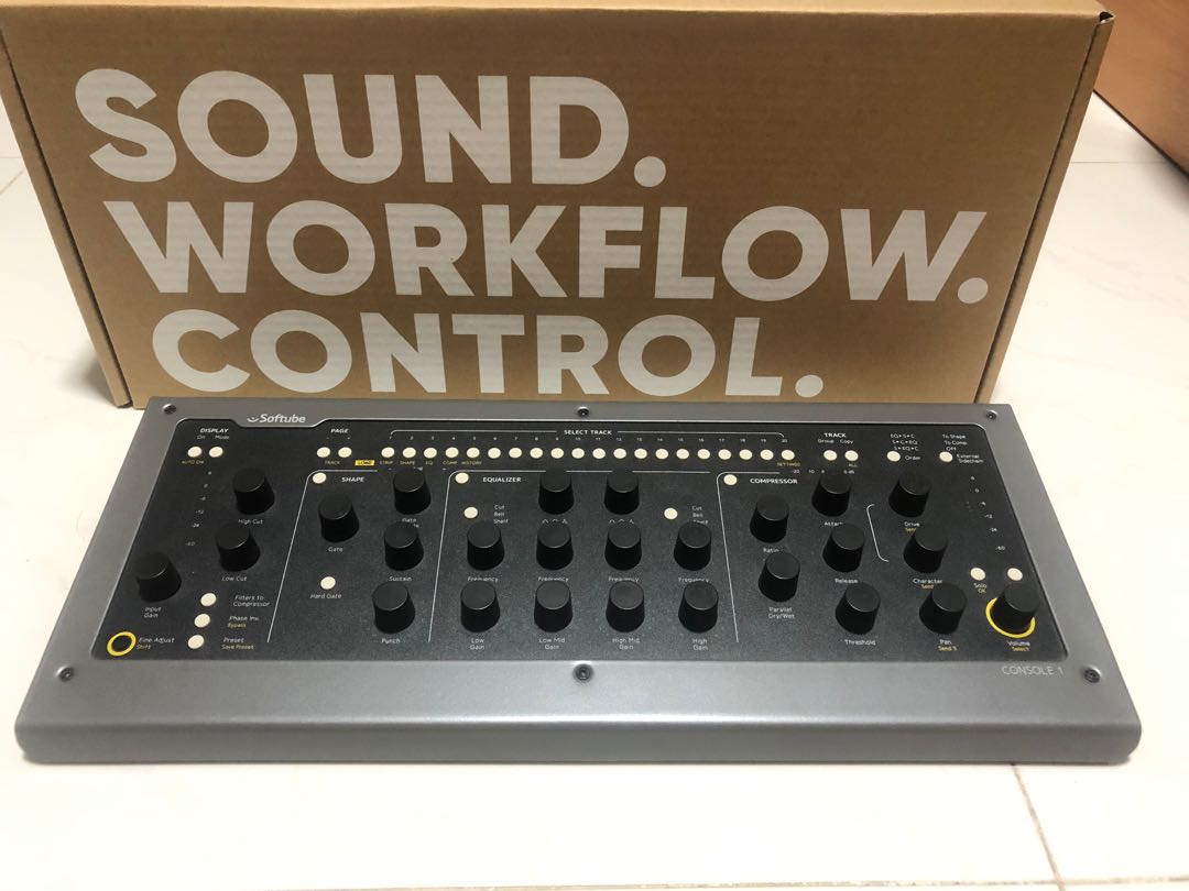 Softube Console 1 MK2 with Plugin License, Hobbies & Toys, Music ...
