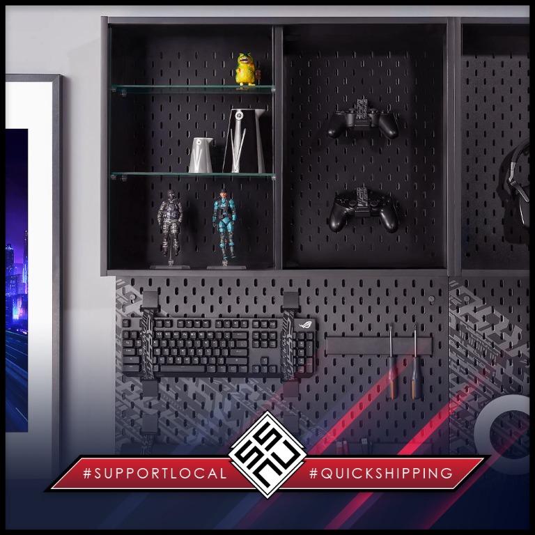 SSNUP195 - IKEA x ASUS Republic of Gamers - UPPSPEL Glass-Door Cabinet ...