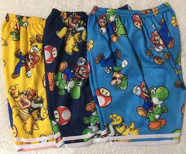 Super Mario Shorts for Kids, Babies & Kids, Babies & Kids Fashion on ...
