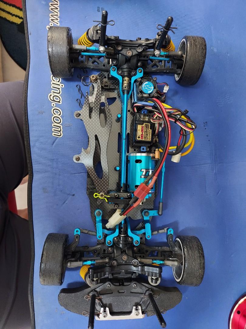 Tamiya TB03 VDS RTR RC drift car, Hobbies & Toys, Toys & Games on Carousell