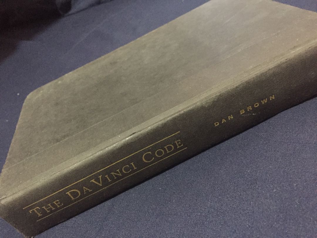 The Da Vinci Code- hardcover- NO DUST COVER, Hobbies & Toys, Books ...