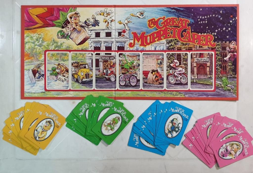 THE GREAT MUPPET CAPER Board Game - RARE VINTAGE COLLECTIBLE, Hobbies ...