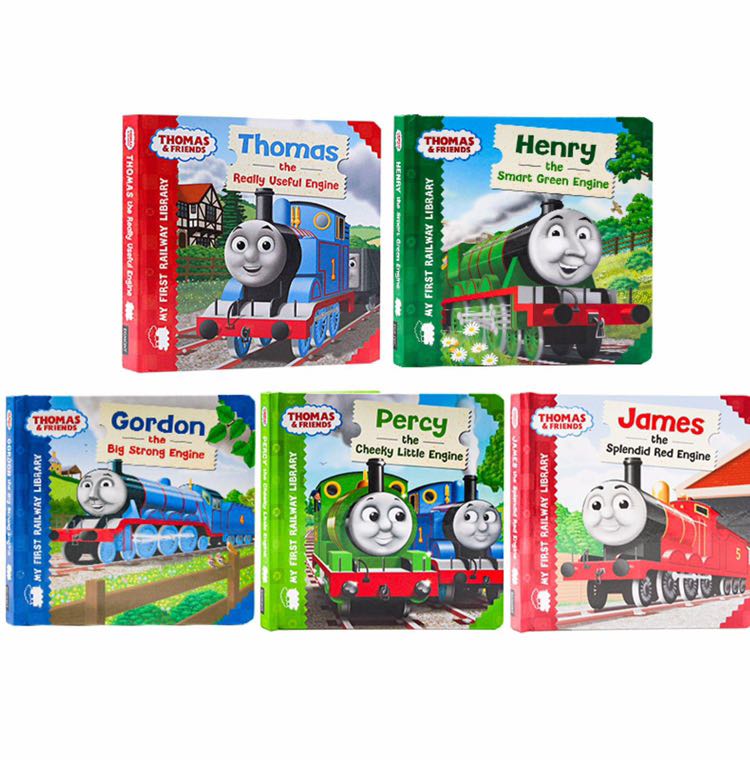 Thomas & Friends board book series story book - last 3!, Hobbies & Toys ...
