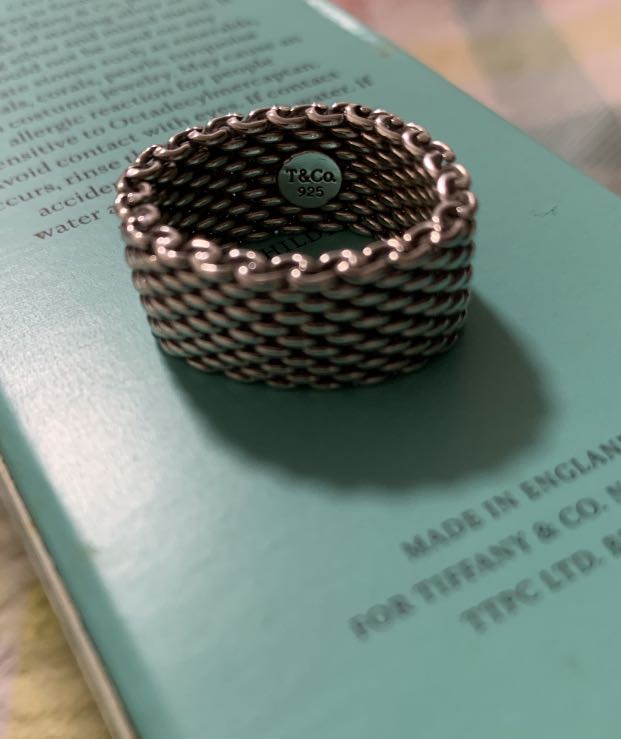 Tiffany & Co Mash Ring, Luxury, Accessories on Carousell