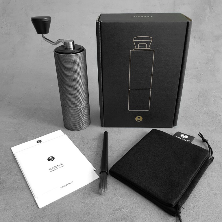 Timemore C2 / C3 / C3 PRO (2023) Chestnut Coffee Burr Hand Grinder Tags ...