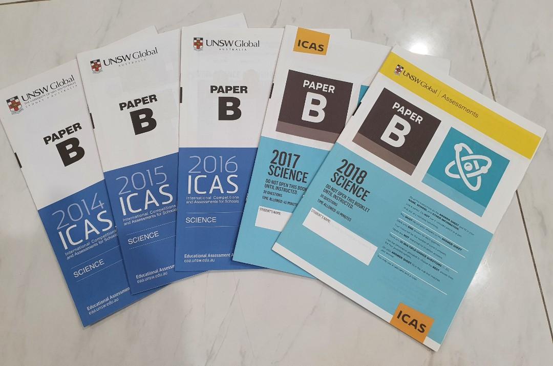 UNSW ICAS Past Papers, Hobbies & Toys, Books & Magazines, Assessment ...