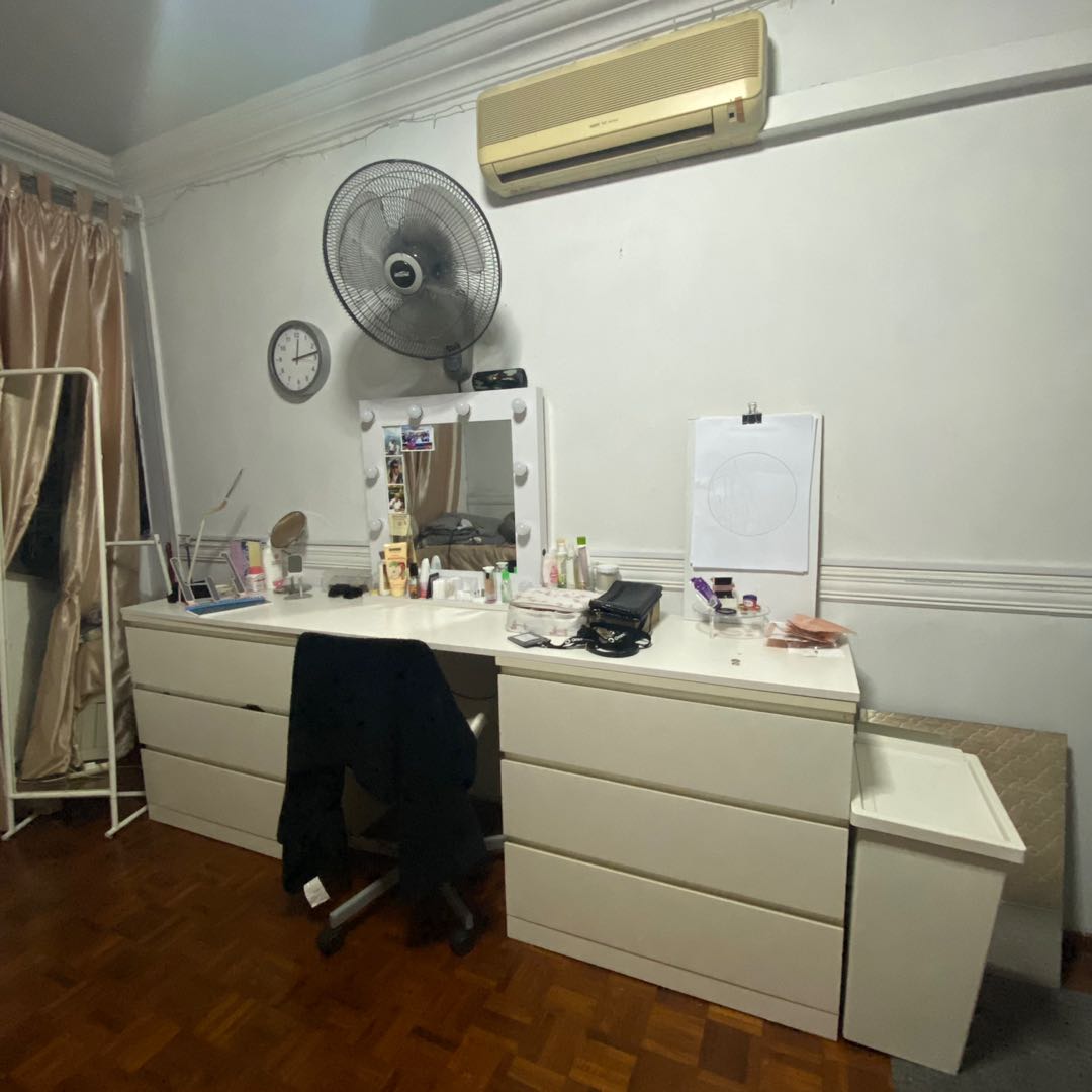 VANITY TABLE / STUDY TABLE, Furniture & Home Living, Furniture, Tables ...