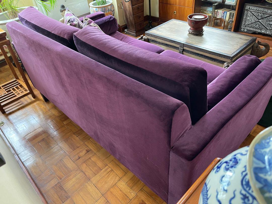 RUSH! Sofa Two Seater by Victoria Mondiale Made of Velvet , Furniture ...