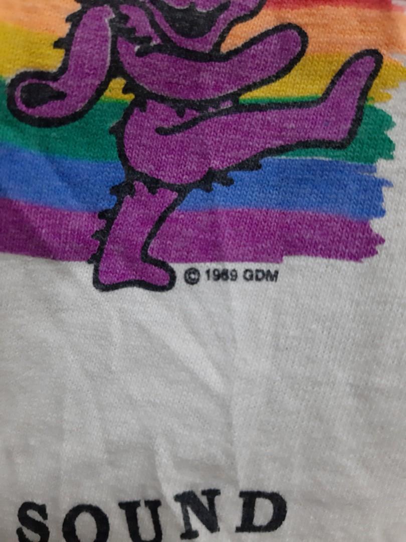 Vintage 1989 Grateful Dead Raglan, Men's Fashion, Tops & Sets, Tshirts ...