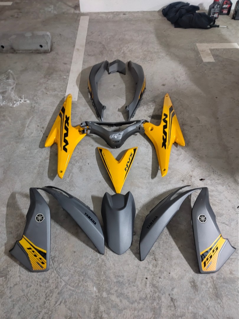 YAMAHA AEROX/NVX COVERSET, Motorcycles, Motorcycle Accessories on Carousell